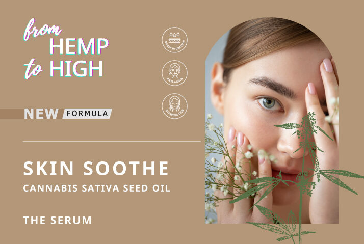 SKIN SOOTHE CANNABIS SATIVA SEED OIL – THE SERUM - I plus Q